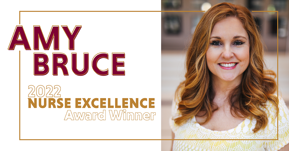 Amy Bruce Nominated for "Nurse Excellence" Award - University of Charleston